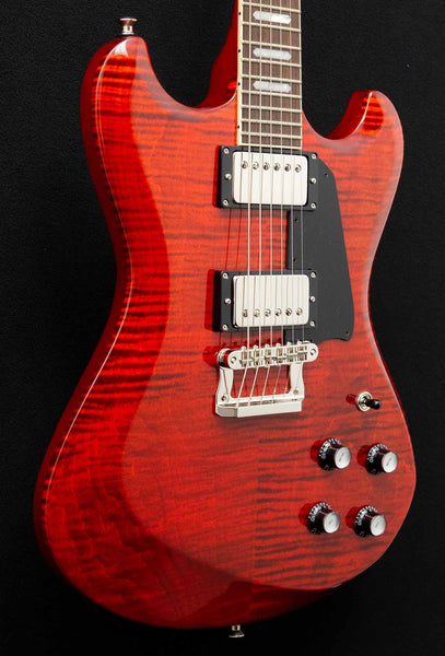 Knaggs Guitars - Honga - Indian Red - T2 top - Rosewood fret board with ...